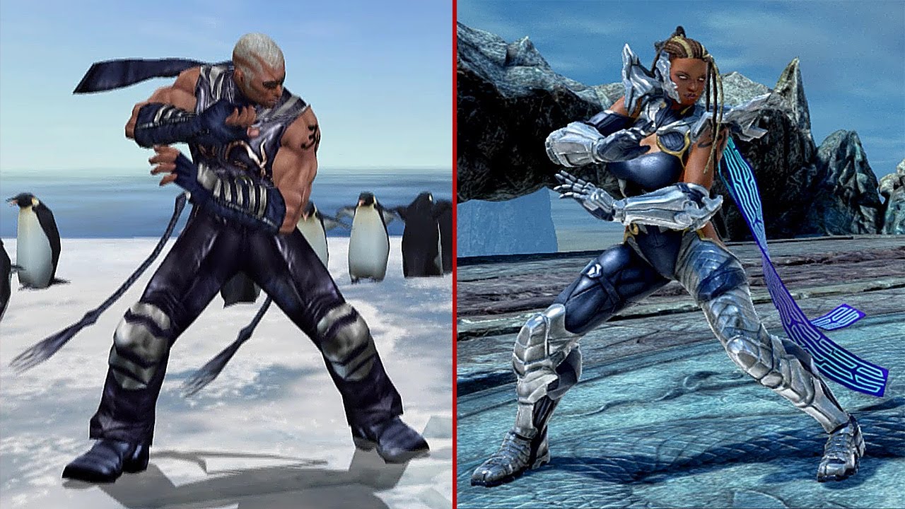 Tekken - Raven / Master Raven 10 Hit Combo Evolution Gameplay (1080p ...