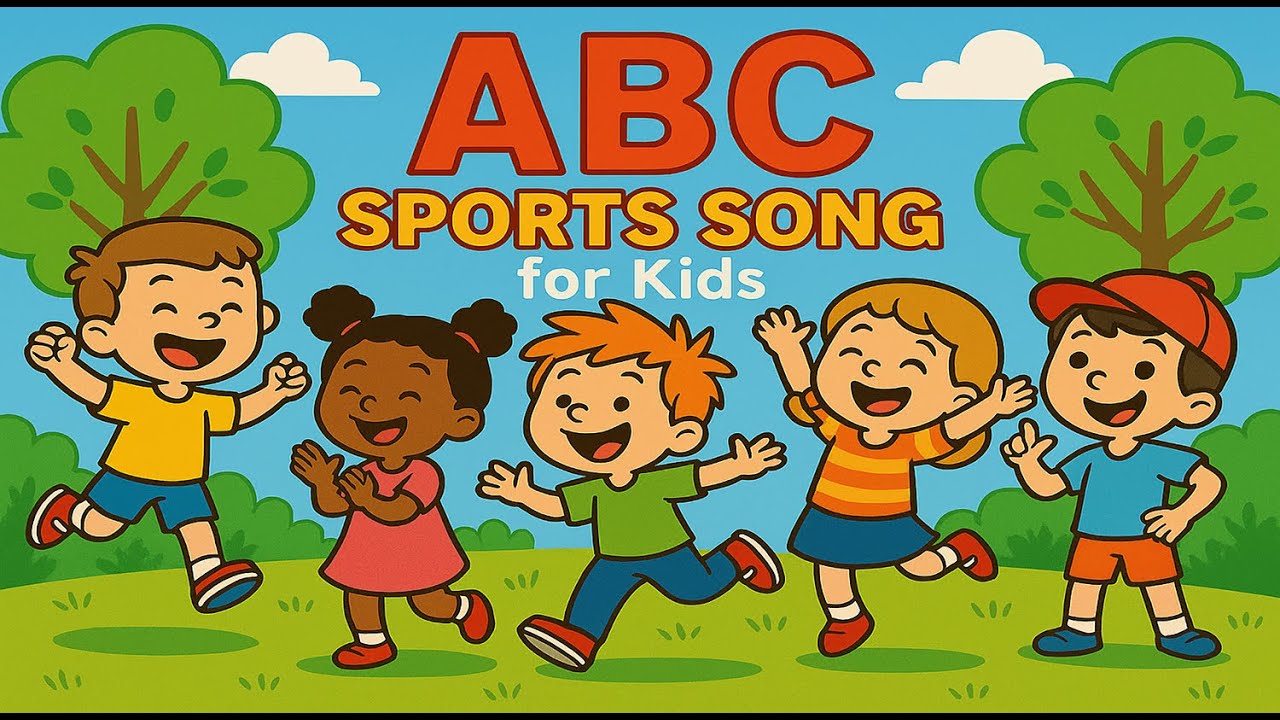 🎵 Let’s jump, let’s move, from A to Z! 🎵 ABC Sports Song for Kids - YouTube