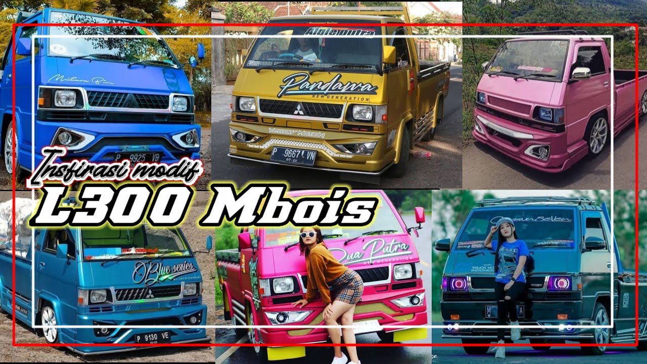 Modifikasi L300 Buat Inspirasi Modif Para Pemula - YouTube