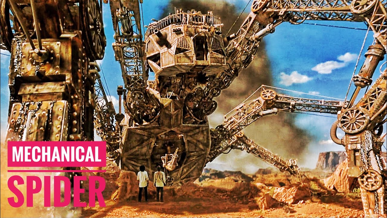 A Giant mechanical spider is built to destroy a country | Western Movie ...