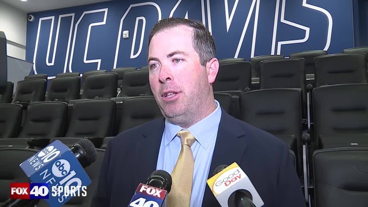 UC Davis introduces 18th head football coach, Tim Plough - YouTube