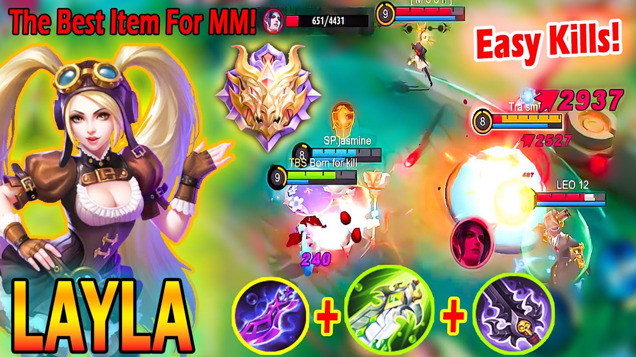 The Best item for MM in MLBB - The Most Powerful Layla Build ~ Layla ...