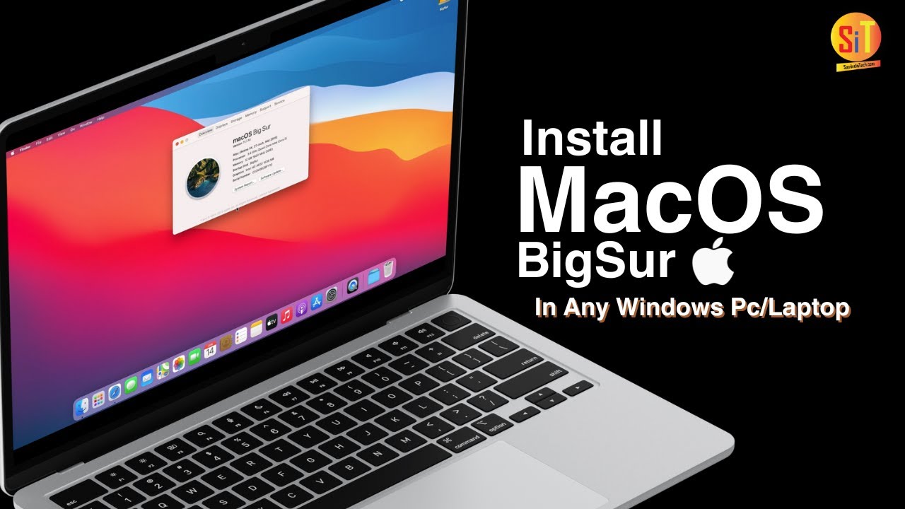 How To Install macOS BigSur On Windows PC/Laptop - YouTube