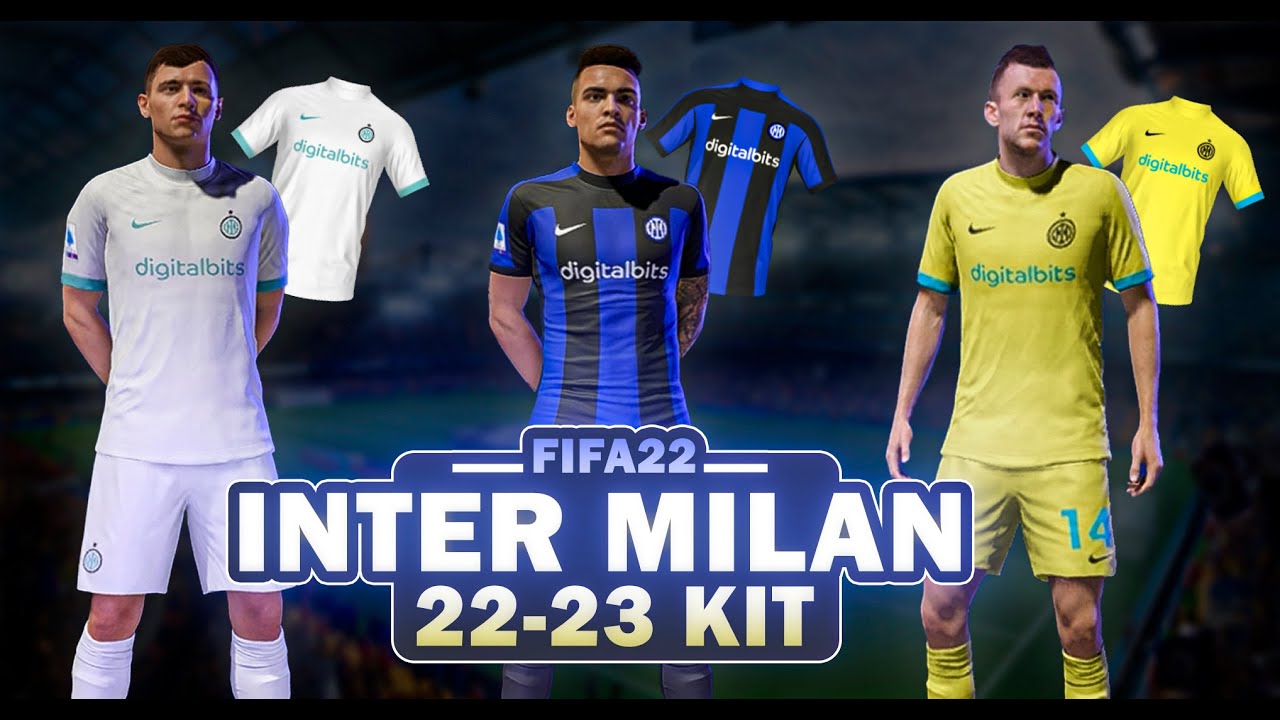 Inter Milan 22/23 Kit (FIFA22 Kit Mod) - YouTube