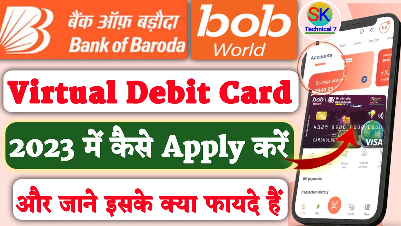 bob world virtual debit card | bob world virtual debit card apply | bob ...