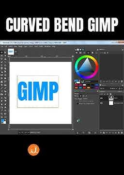 BELAJAR DESAIN GRAFIS, BIKIN EFEK CURVED BEND PADA TEKS DI GIMP - YouTube