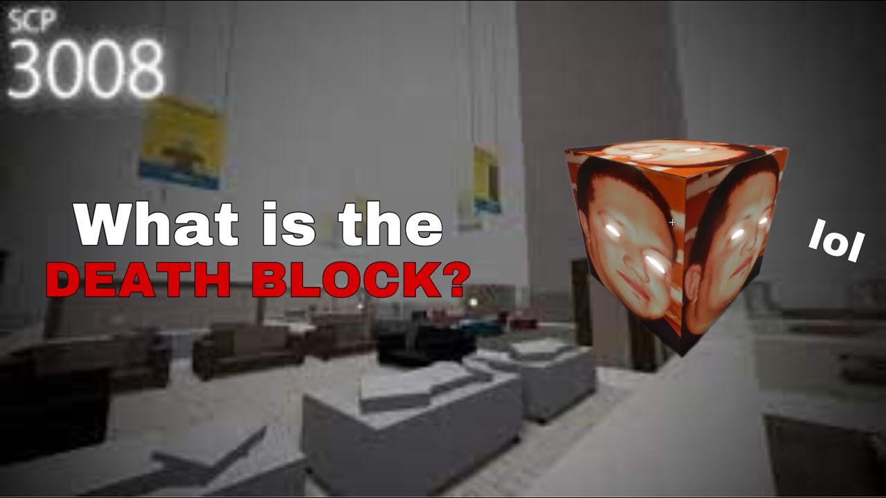 What is the DEATH BLOCK? (SCP 3008 Roblox) - YouTube