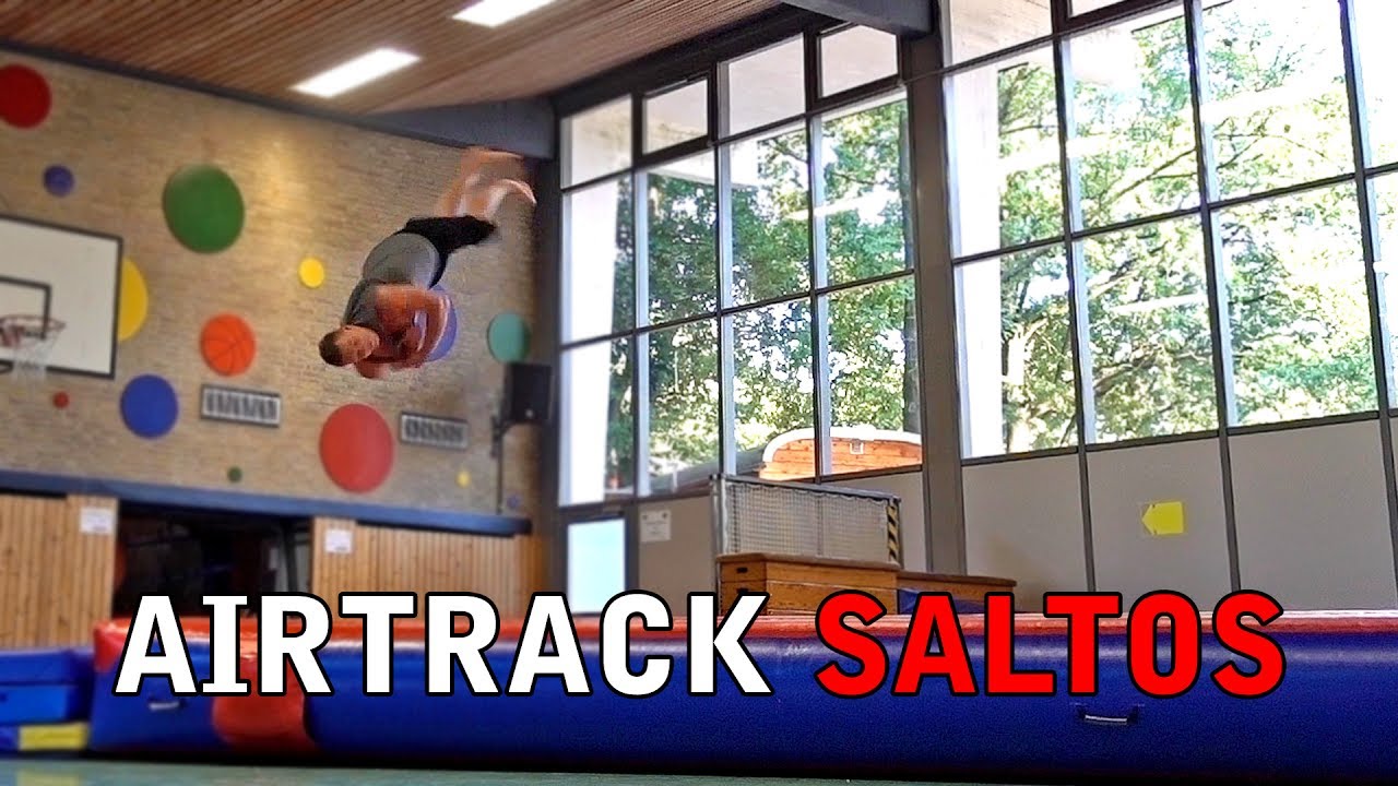 AIRTRACK - SALTO UND BASKETBALL - YouTube