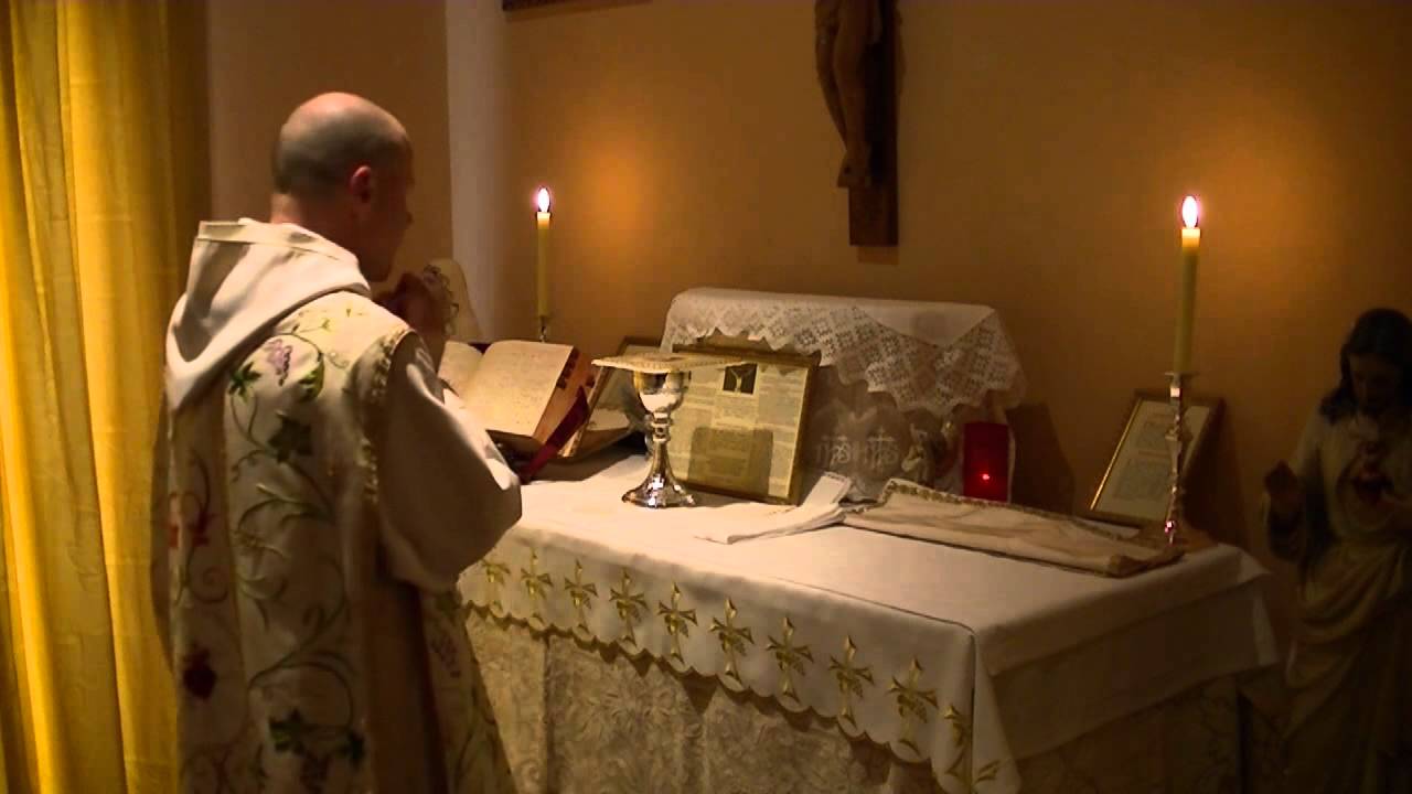 Fr. David Jones - Alone with the Angels, a Hermit's Mass - YouTube