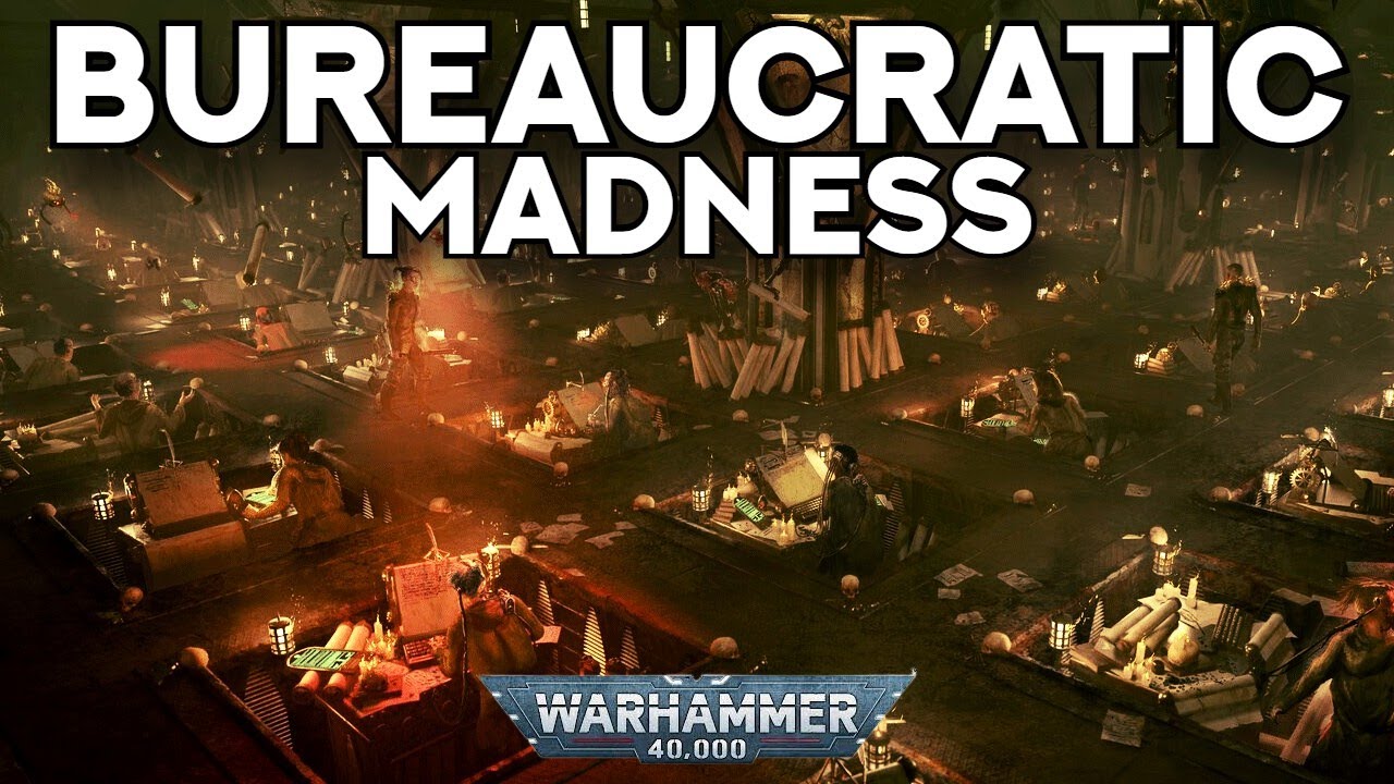 The Imperium's Administrative Nightmare | Warhammer 40K Lore - YouTube