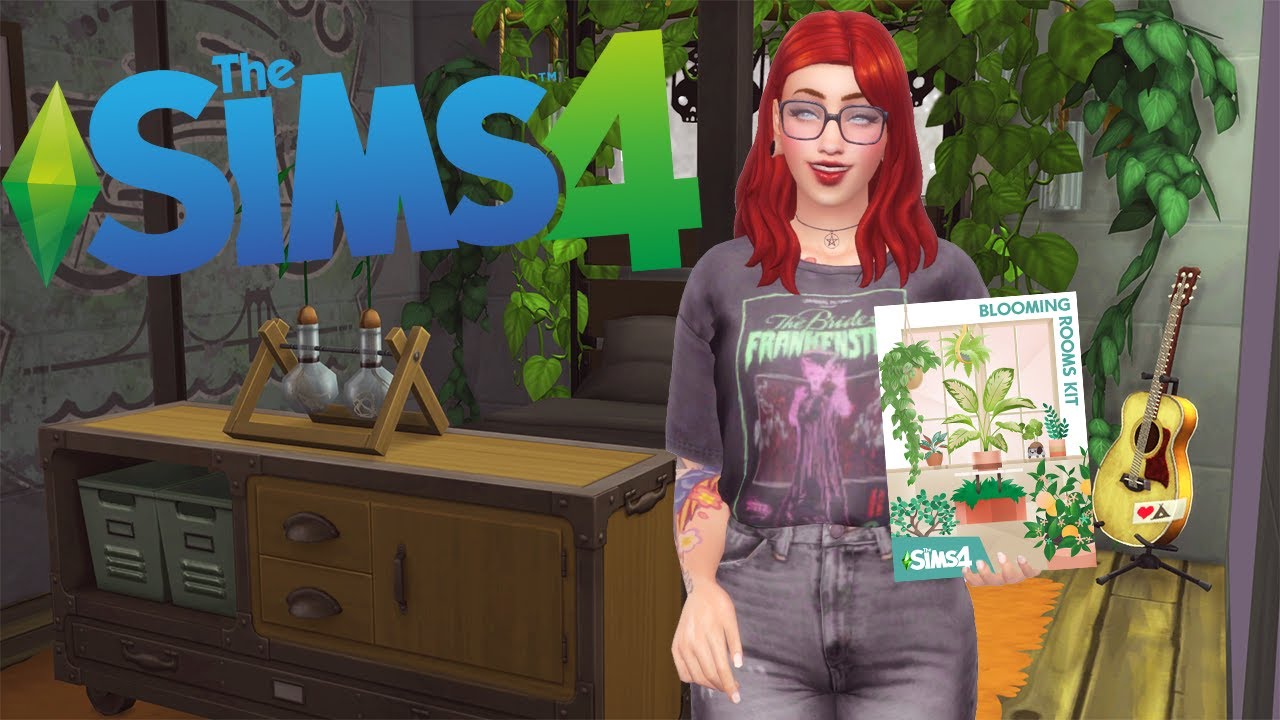 A Fun New Plant Themed Pack for Sims 4 || Blooming Rooms Kit Review ...