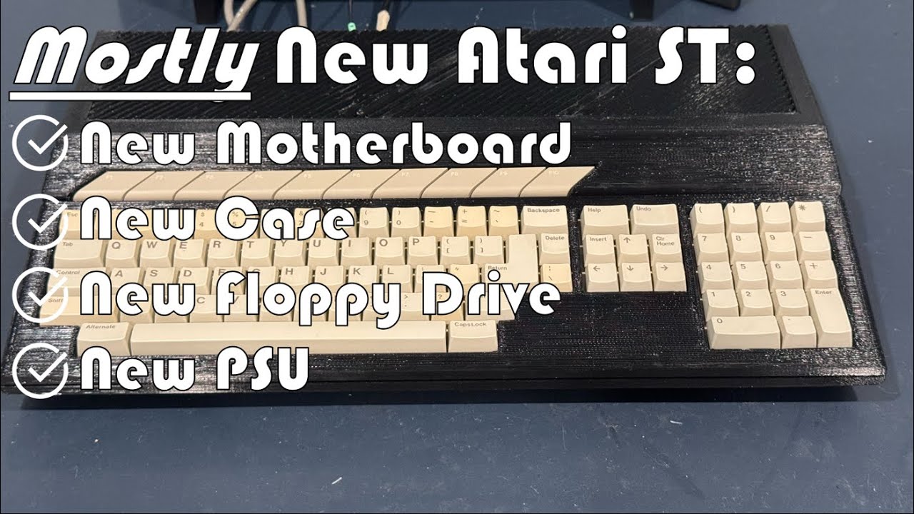 Building a "Mostly" New Atari ST - YouTube