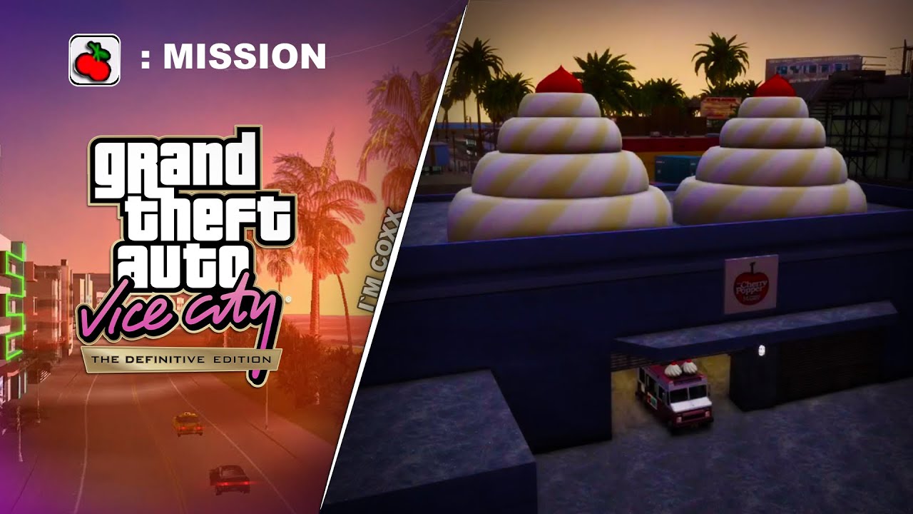 GRAND THEFT AUTO VICE CITY 💵 MISSION Buy The Ice Cream 💵 NO COMMENTARY ...