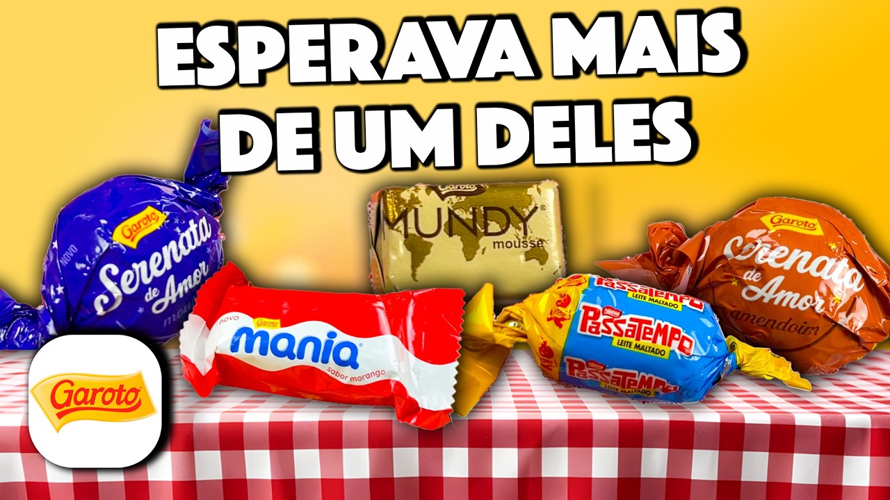 O Que Vem Na NOVA Caixa de Bombom da Garoto? Quais Os Chocolates Novos ...