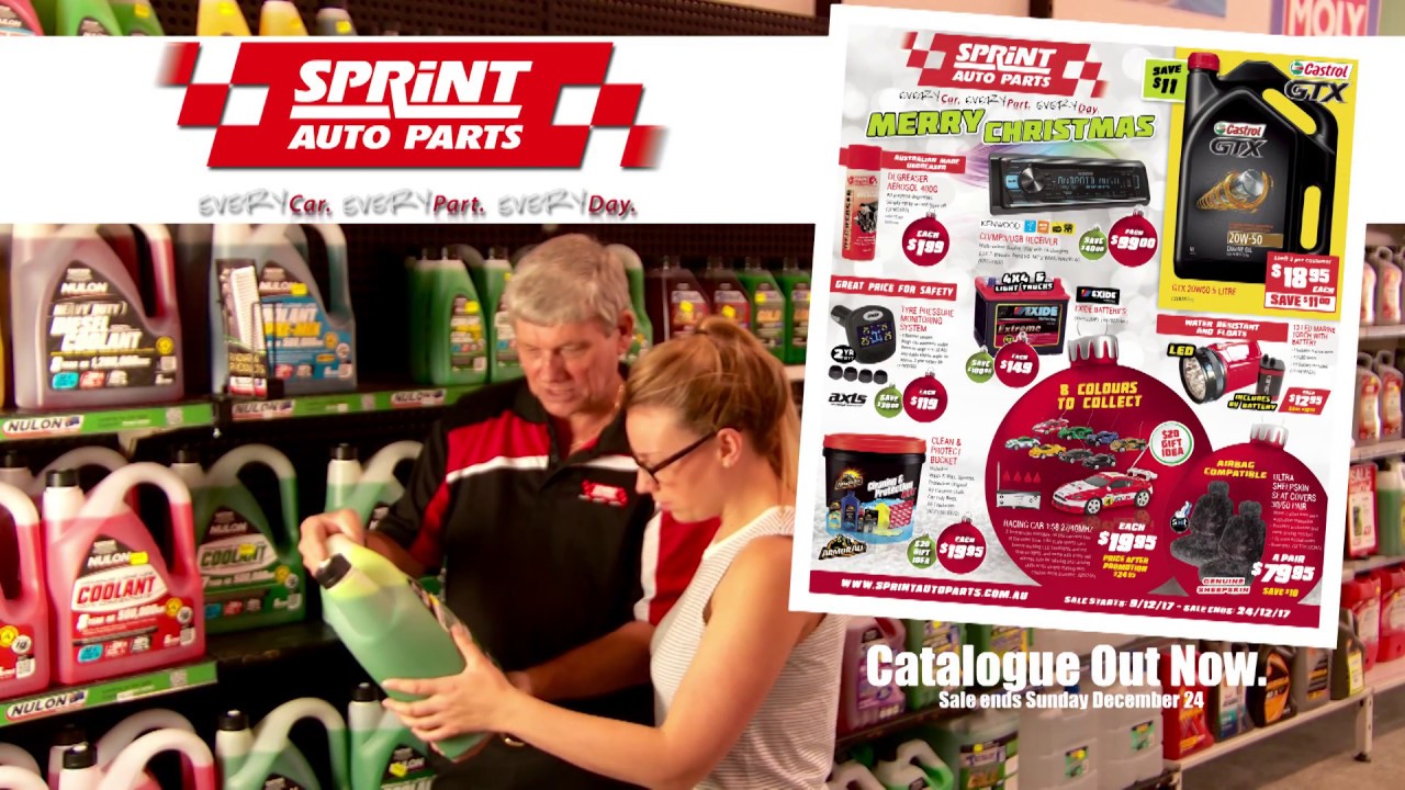 Sprint Auto Parts Christmas 2017 TV Commercial #1 - YouTube