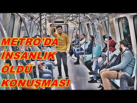 METRO DA İNSANLIK DERSİ  - SOSYAL DENEY