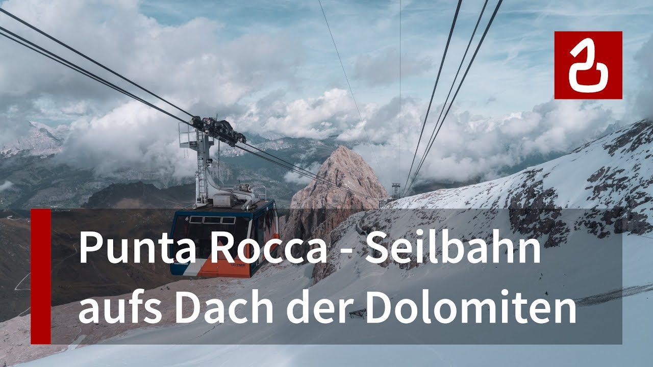 Marmolada | Mit der Seilbahn aufs Dach der Dolomiten - YouTube