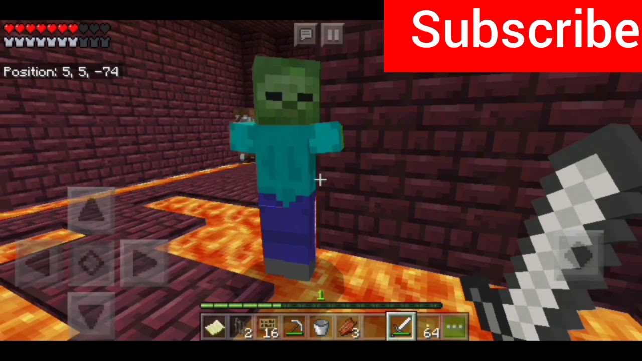 Minecraft challenge #1... Escaping a nether prison - YouTube