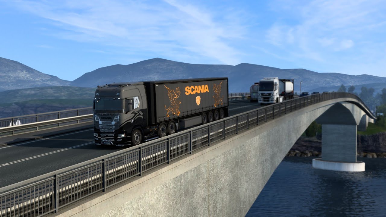 ETS2: Zeemods Scania DC13-NG Sound & Engine Pack: Aberdeen - Stornaway ...