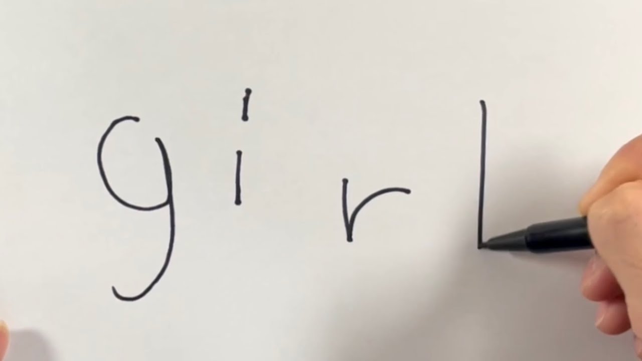 Draw Sexy Girl From The Word Girl Youtube