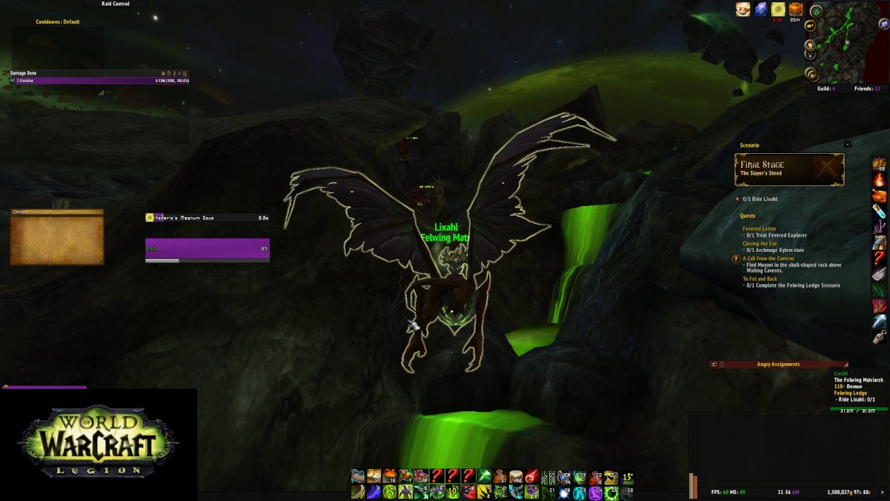 Demon Hunter Mount Quest and Cutscene - YouTube