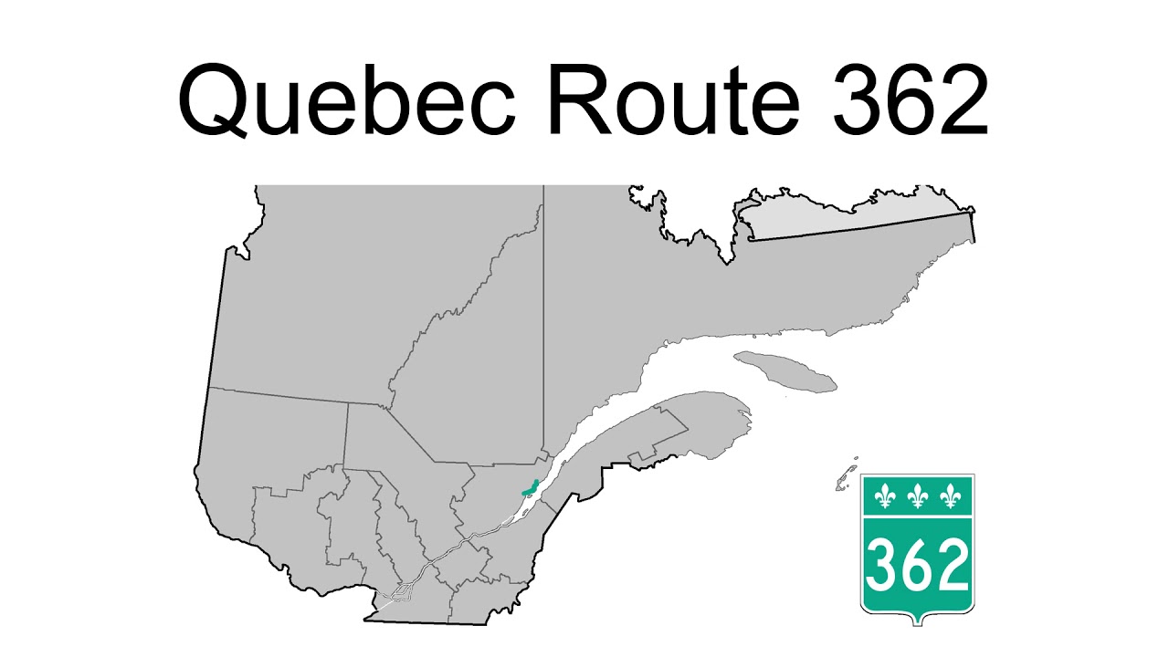 Quebec Route 362 - YouTube