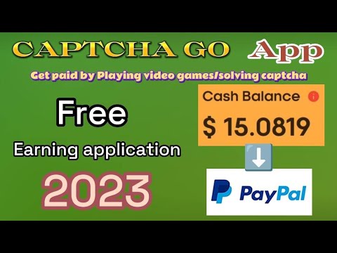 Free Earning Application 2023/Captcha Go App Review/With Payment proof ...