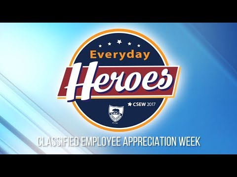 Classified Employee Appreciation Week - YouTube