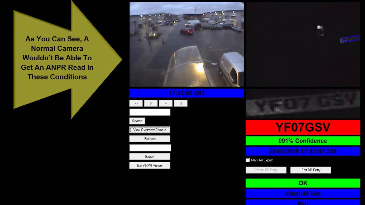 Metro Security's ANPR Demo www.metrosecurity.co.uk - YouTube