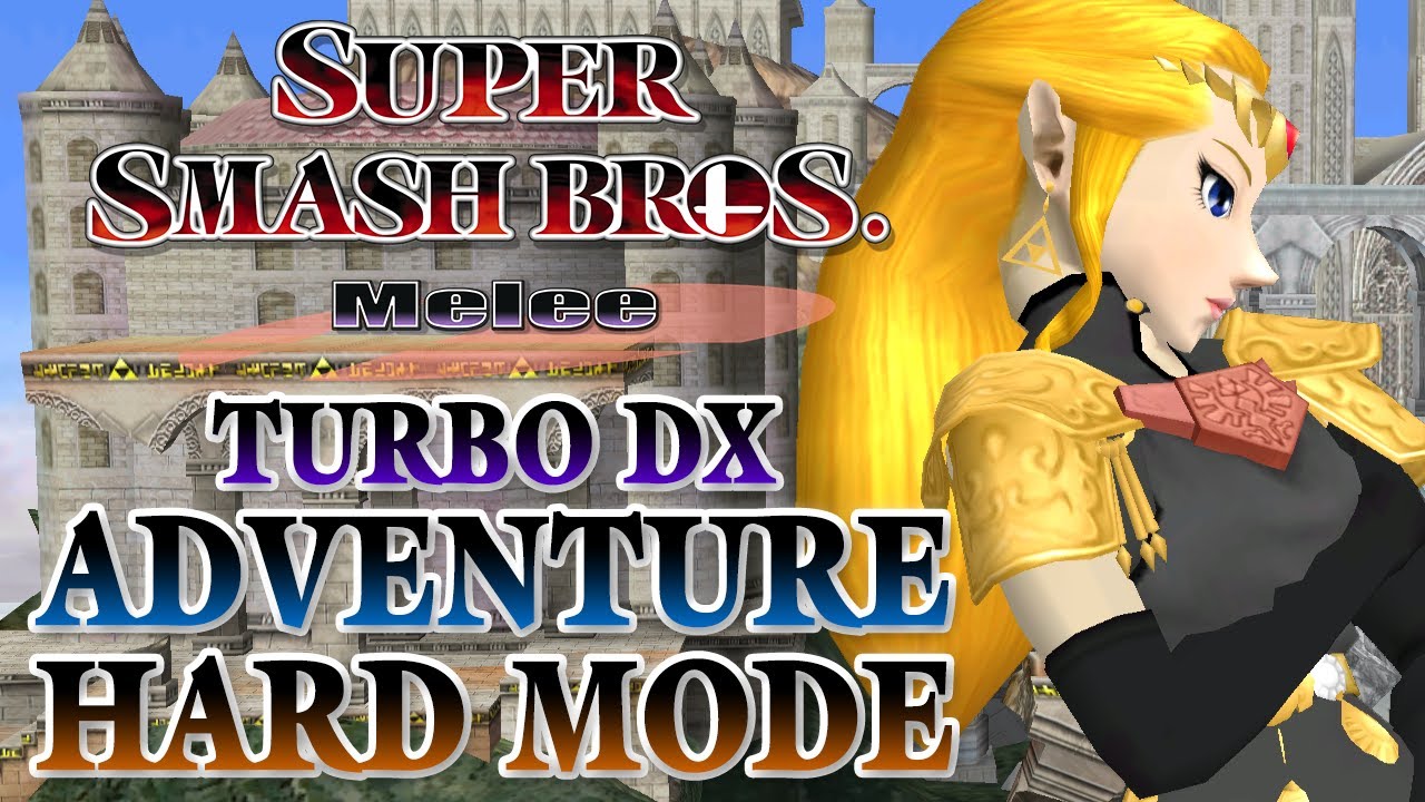 Super Smash Bros. Melee [Turbo DX]: Adventure mode [Zelda] [Hard] - YouTube