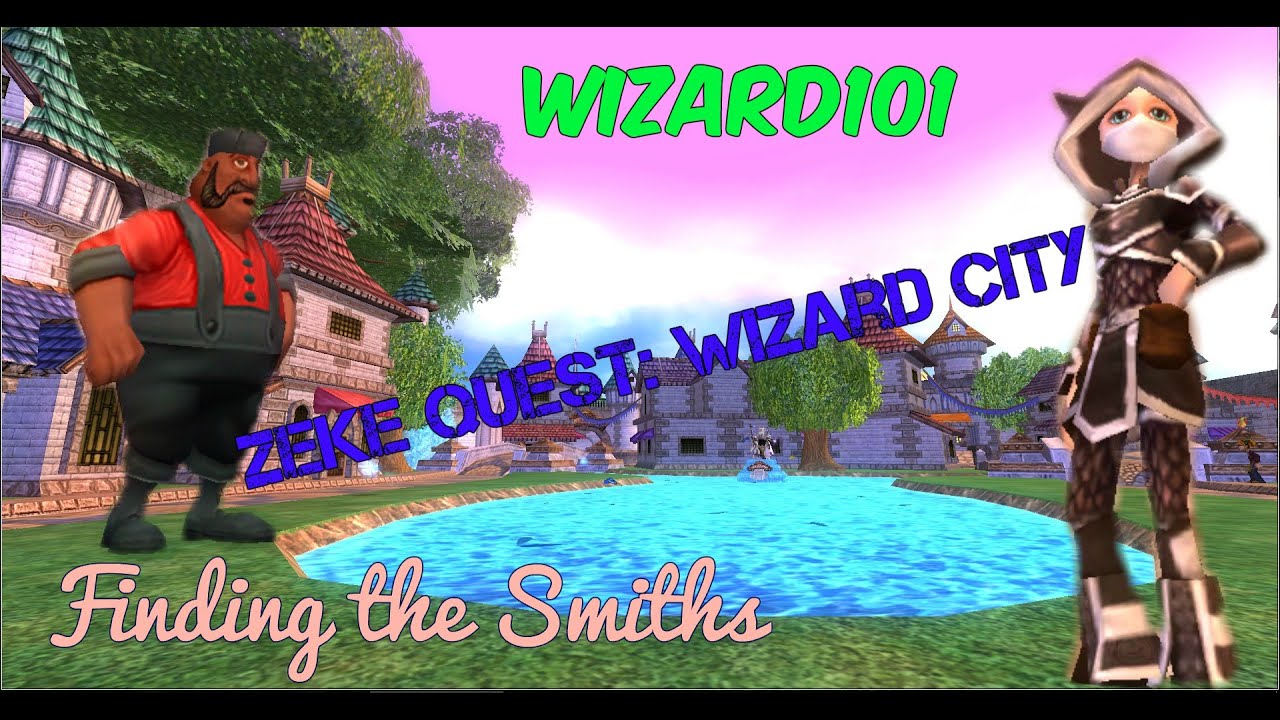 Wizard101 - Zeke Quest: Wizard City - YouTube