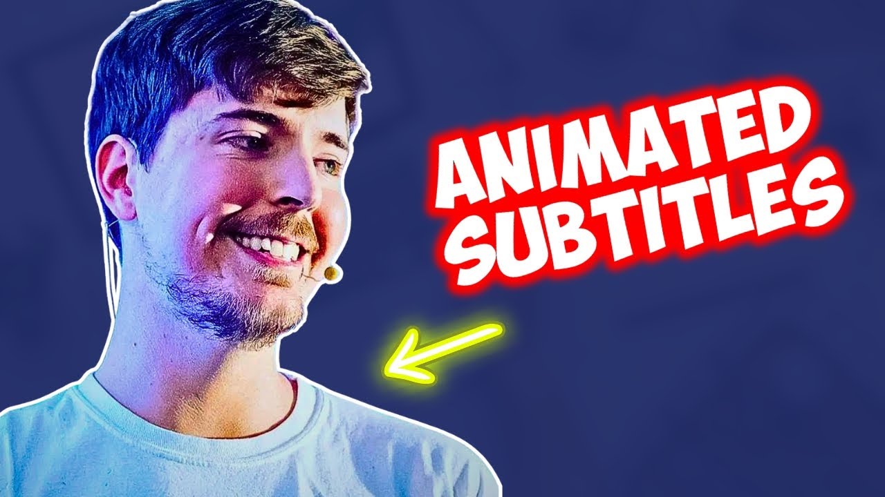 How To Create MrBeast Subtitles in Adobe Premiere Pro - YouTube