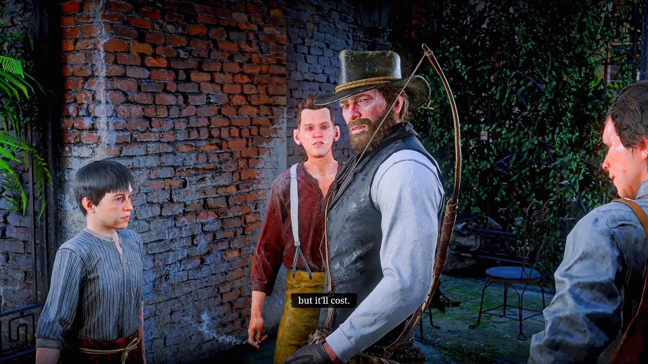 Yes...We actually could deal with cleet with the bow - RDR2 - YouTube