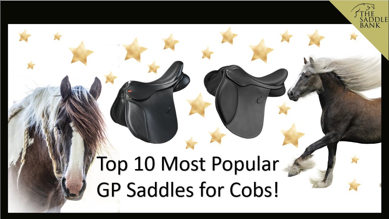 TOP 10 Most popular saddles for COBS and SUPER WIDE horses! - YouTube