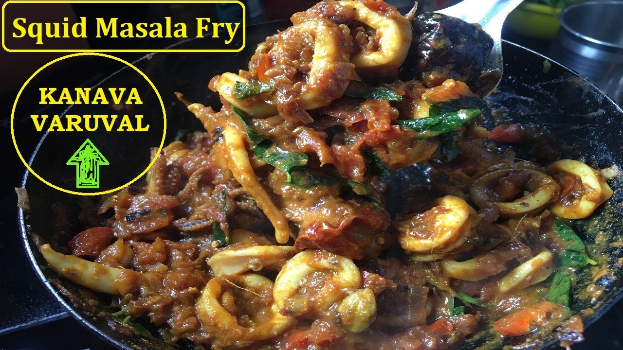 Kanava Varuval in Village Style | Squid Masala Making with A R Rahman ...