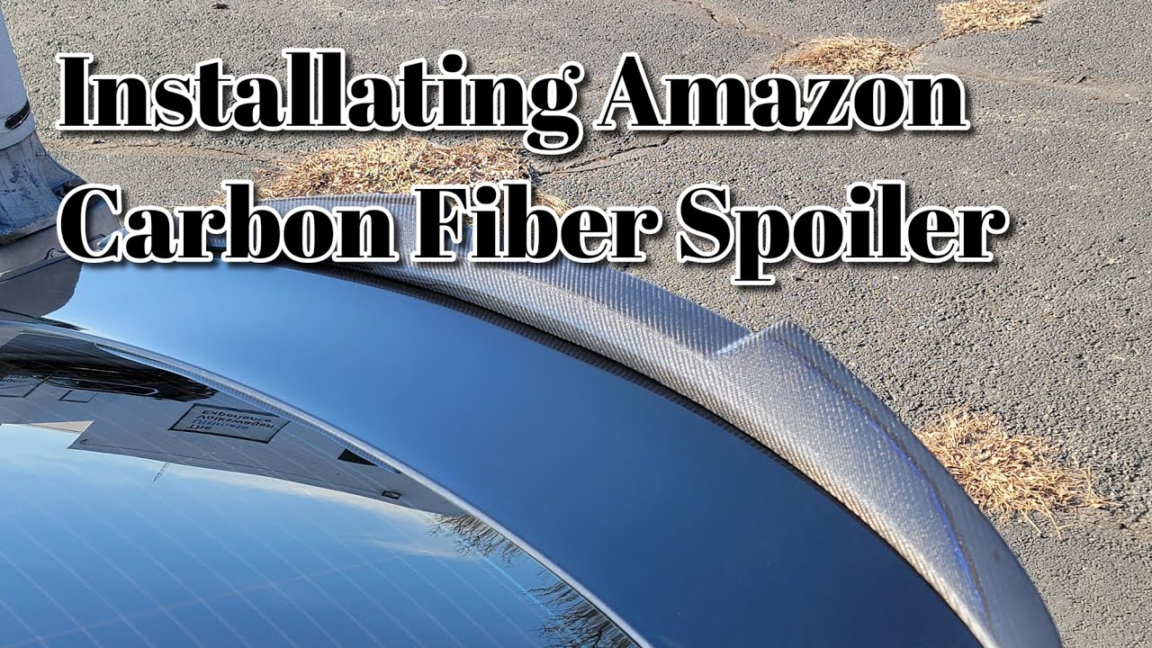 Amazon Carbon Fiber Spoiler installed on my 19 440i xDrive Gran Coupe ...