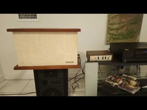 Bose 901 series 2 test - YouTube