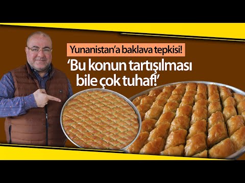 Gaziantepli Baklava Ustalarından Yunanistan'a Baklava Tepkisi