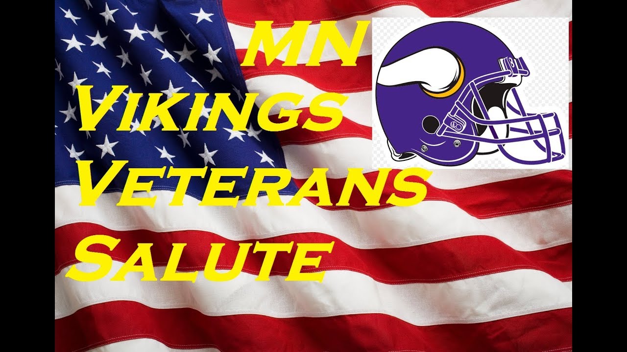 Veteran Salute - MN Vikings - US Bank Stadium #1 - YouTube