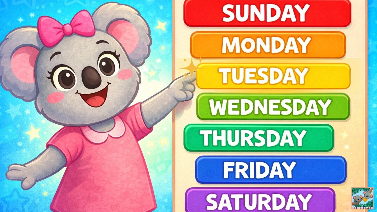 Days of the Week Song for Kids | Fun Song for Children | Kids Learning ...