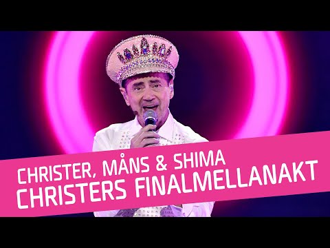 Christers finalmellanakt - Christer Björkman, Måns Zelmerlöw & Shima Niavarani
