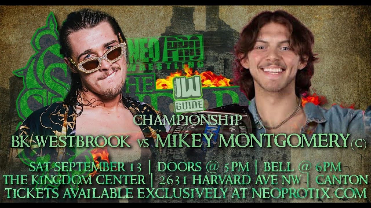IWGuide Video Wire #7 IWGuide Title Match BK Westbrook vs Mikey ...