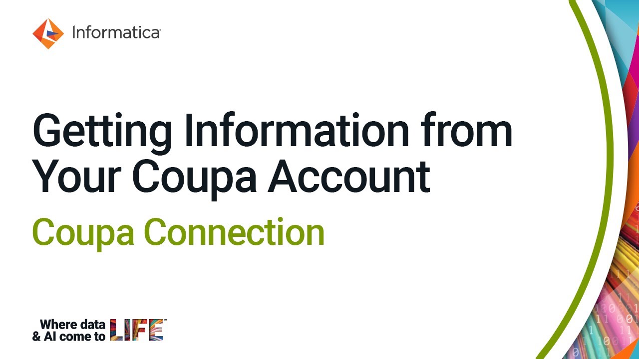 Getting Information from Your Coupa Account for a Coupa Connection ...