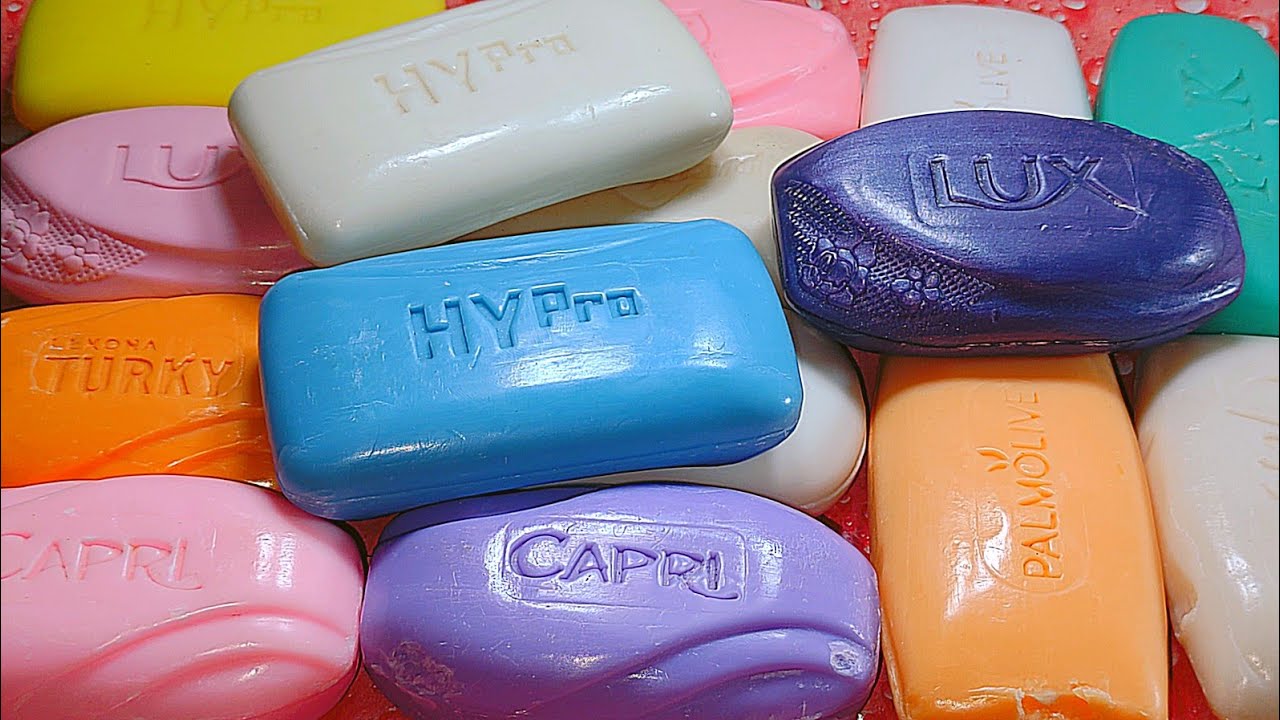 ASMR Soap opening Haul soap unwrapping Soap Satisfying videos Relaxing ...