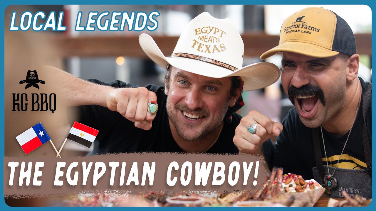Texas Barbecue and the Egyptian Cowboy! I Local Legends | Austin ...