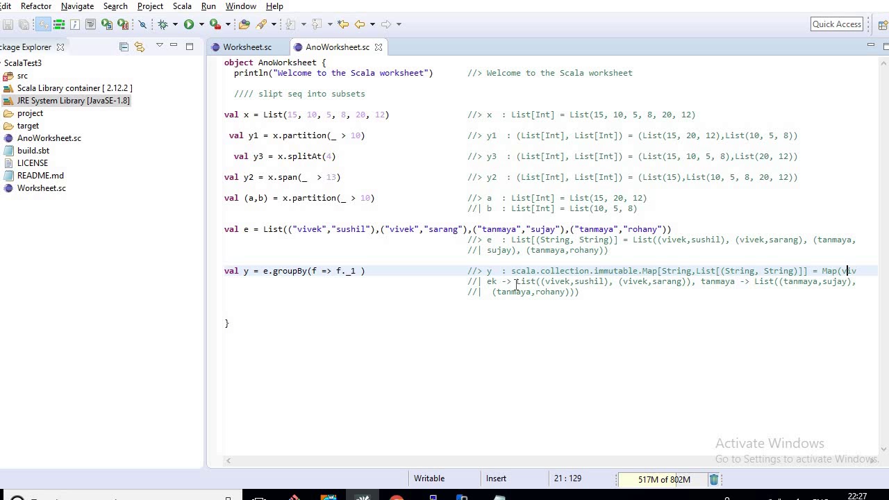 Scala How To Split Lists YouTube Scala How To Split Lists YouTube