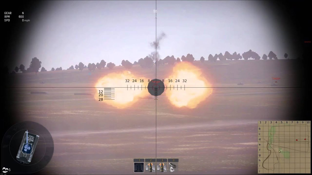 War Thunder APCR ammo ranks - YouTube