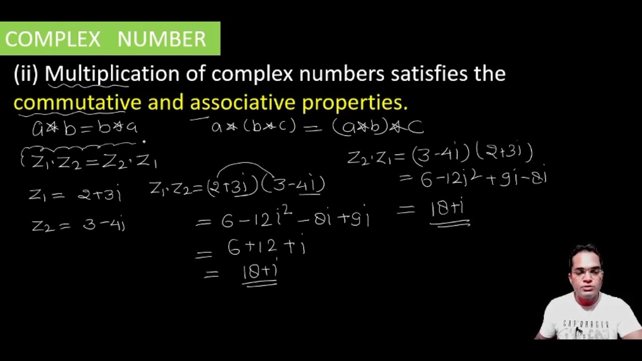 Properties of complex number - YouTube