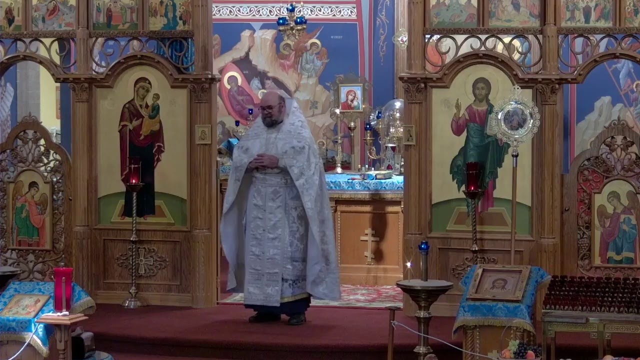 The 3rd Hour Divine Liturgy & Blessing of Fruit - Transfiguration 8/6 ...