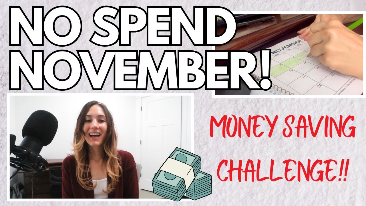 No Spend November! Money saving challenge 🤑💸 - YouTube